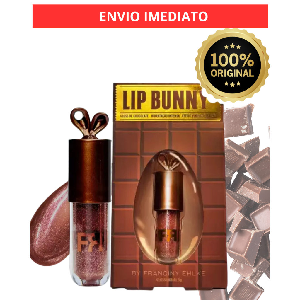 GLOSS LIP BUNNY FRAN 100% ORIGINAL NA CAIXA FRANCINY EHLKE | Shopee Brasil
