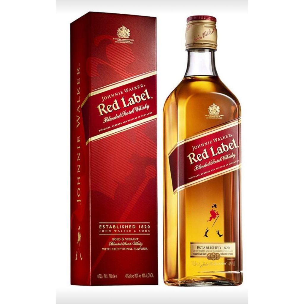 Whisky Johnnie Walker Red Label 1 litro | Shopee Brasil