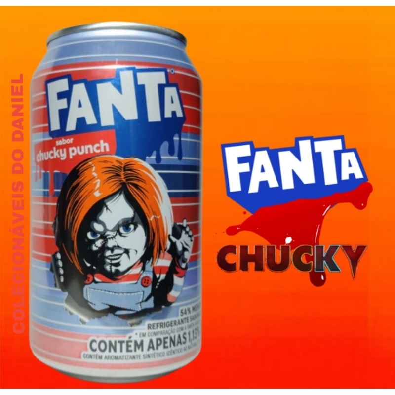 ,Lata Fanta Mistério / Chucky (lacrada) | Shopee Brasil