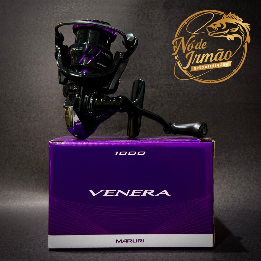 Molinete Maruri Venera 1000 – Molinete Venera 1000 – Molinete Maruri – Nó de Irmão | Shopee Brasil