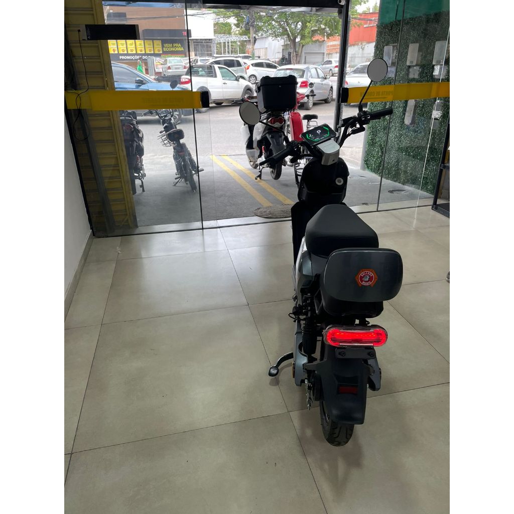 Scooter Elétrica M6 800W 2024 Bateria de Lítio Freio a Disco 32KM/H ...