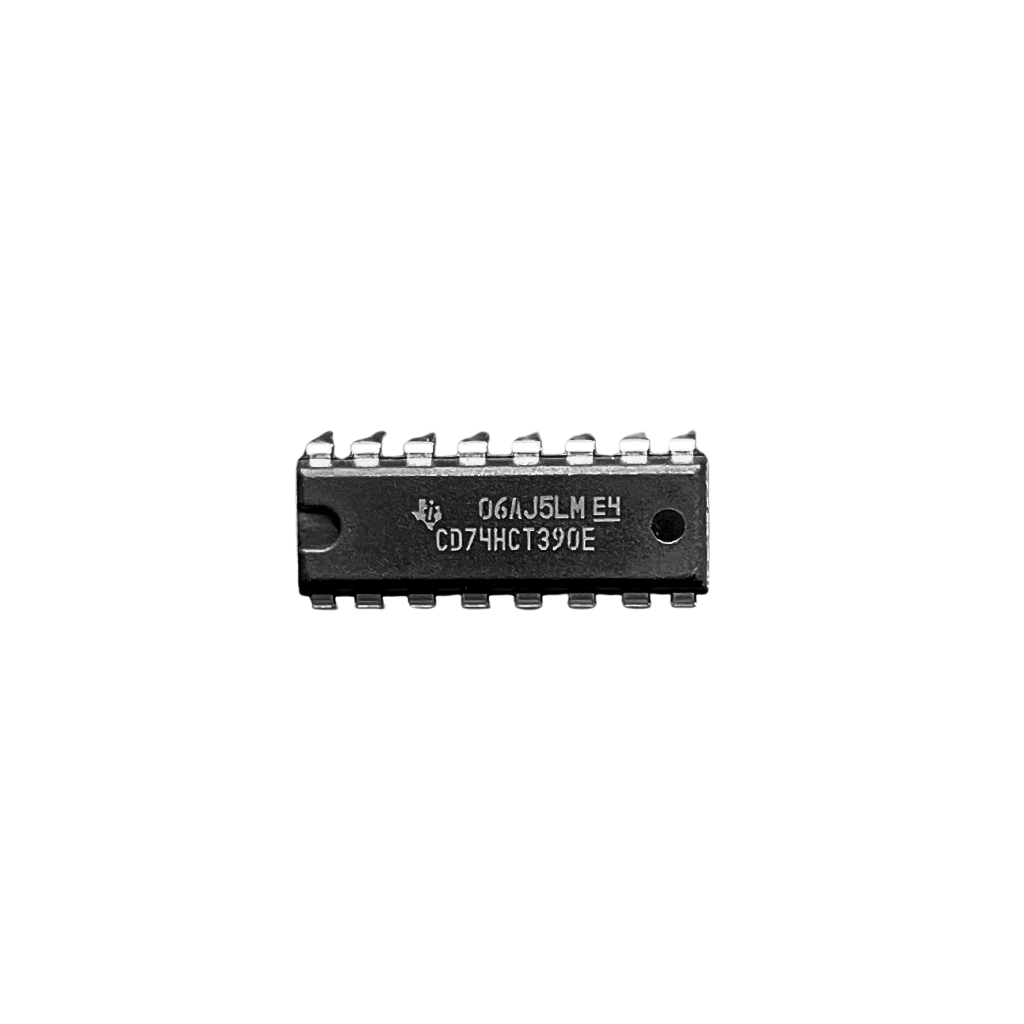 5X CIRCUITO INTEGRADO 74HCT390E = CD74HCT390E DIP-16 TEXAS | Shopee Brasil