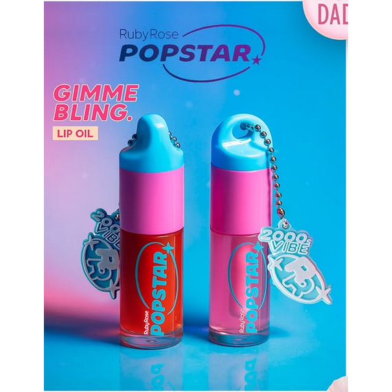 Ruby Rose Popstar Gimme Bling Lip Oil: Plush E Liquor | Shopee Brasil