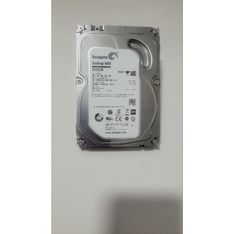 HD 2TB SEAGATE Desktop HDD ou Barracuda ST2000DM001 PC DVR ARQUIVOS NF ...