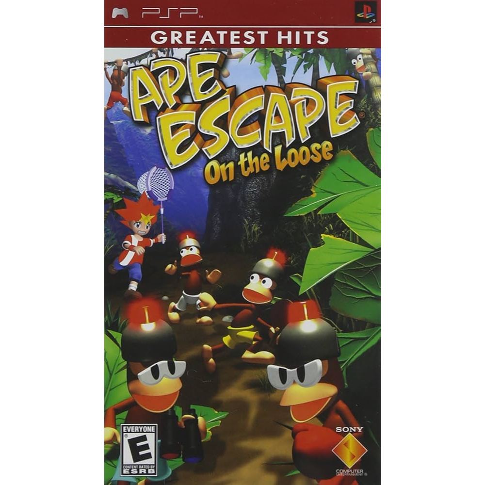 Ape Escape On The Loose PSP Usado Mídia Física Americano (sem caixa ...