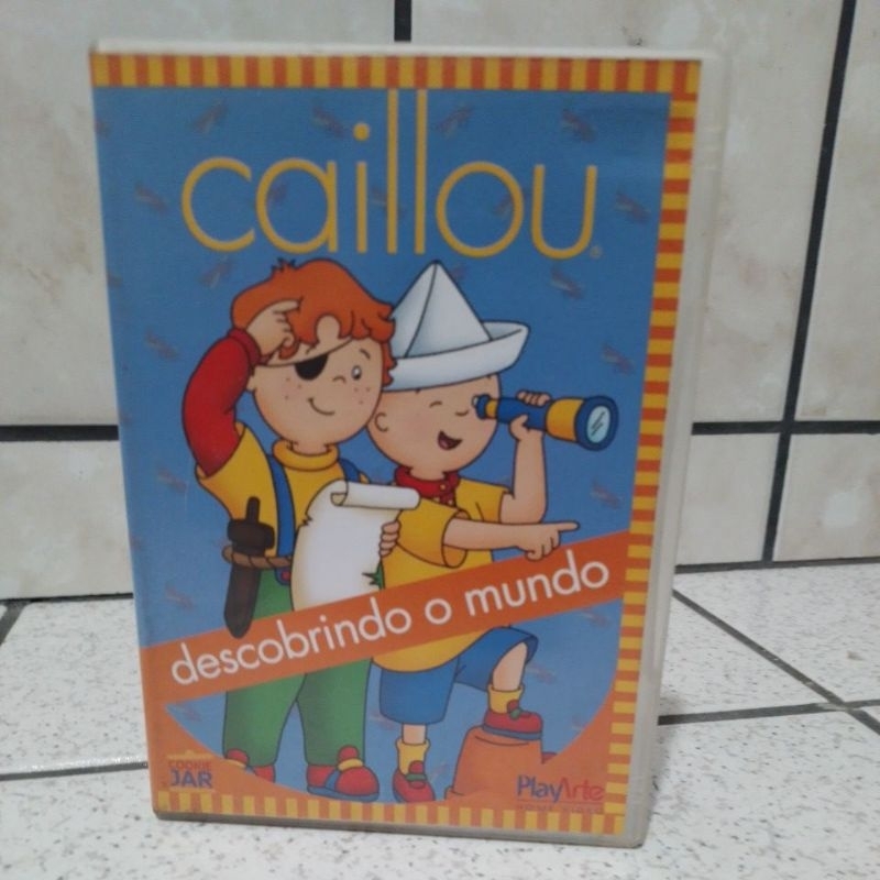 DVD Cailou - Descobrindo o mundo | Shopee Brasil