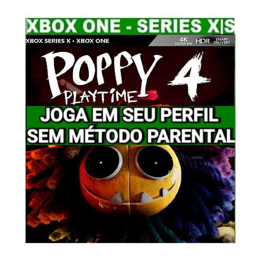 Poppy Playtime 4 Xbox One Xbox Series X|S | Shopee Brasil