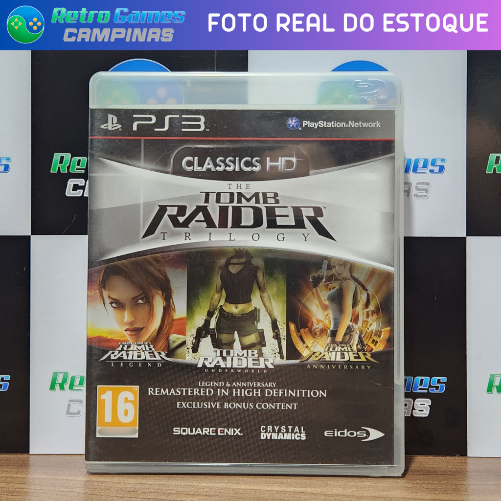 TOMB RAIDER TRILOGY - PS3 | Shopee Brasil