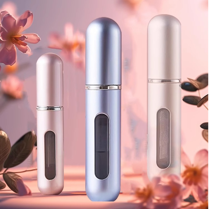 KIT Porta Perfume Spray Recarregável 5ml Mini Portátil para Bolsa ...