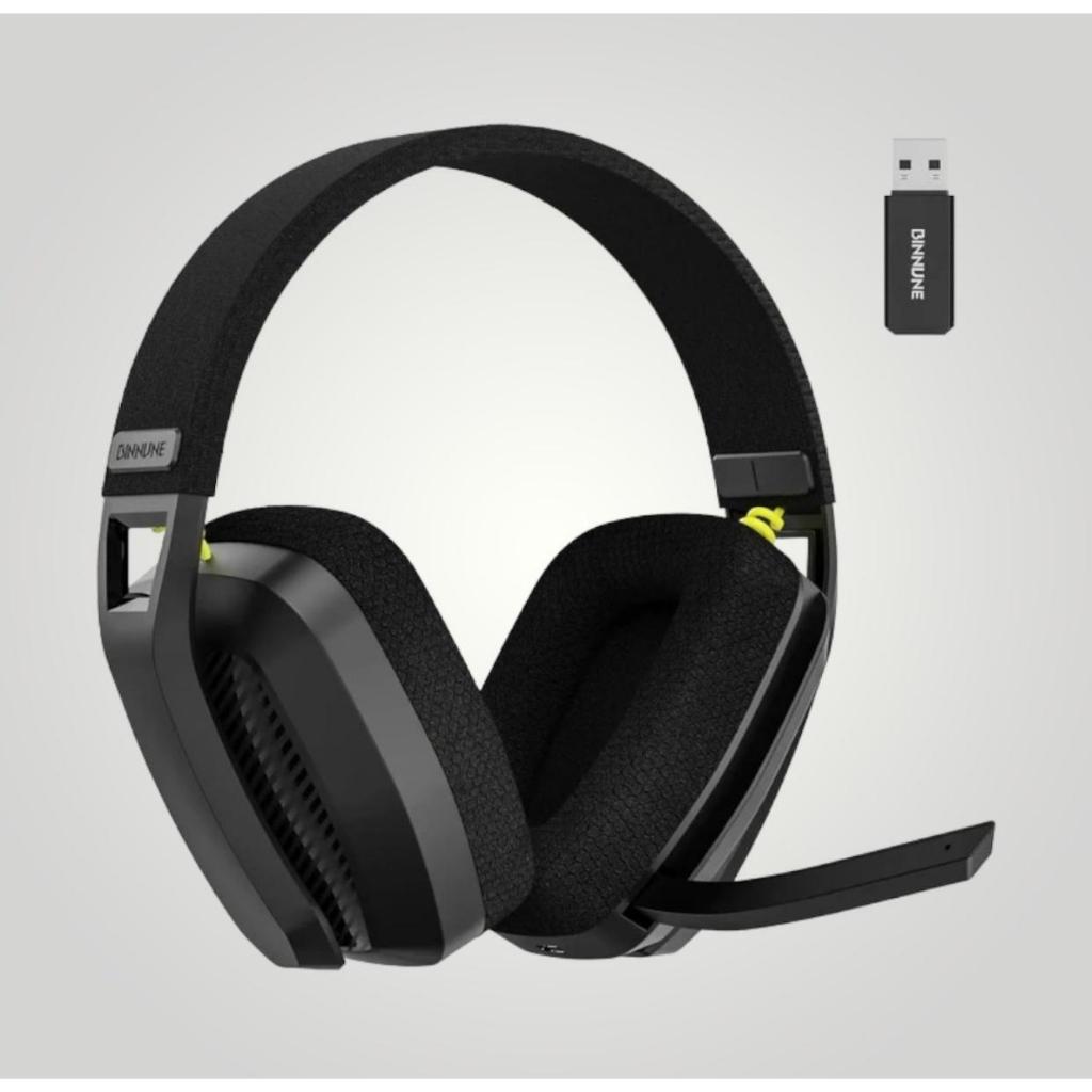 Fone Headset Gamer Binnune Bw06 2.4ghz Bluetooth Sem Fio | Shopee Brasil