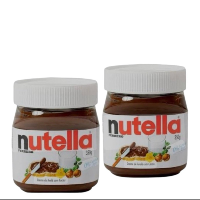 kit 2 Nutella Ferrero Rocher 350g | Shopee Brasil