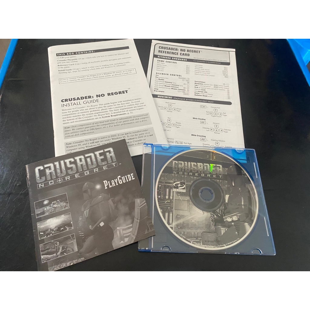 Jogo Crusader - No Regret - Versão PC Windows 95/98 - Colecionismo | Shopee Brasil