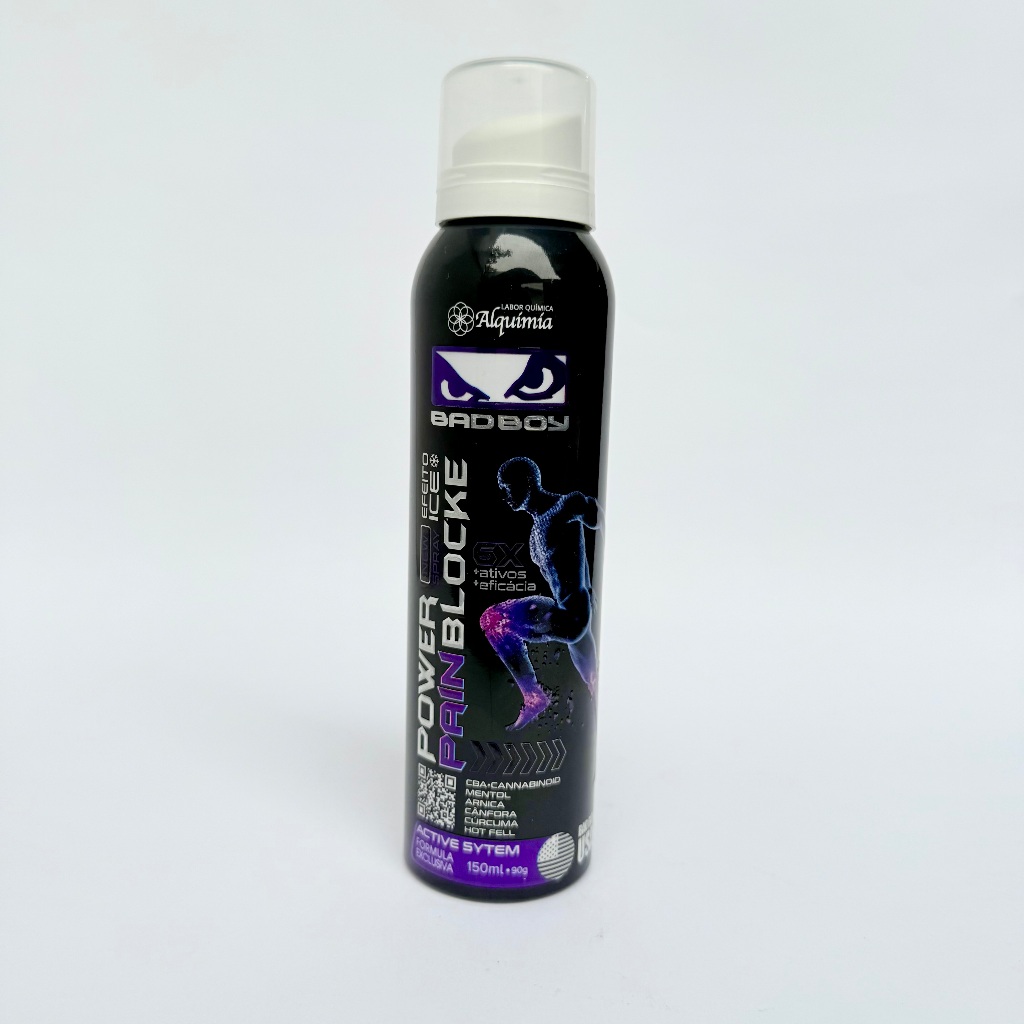 Power Pain Block Aerosol 150ml - Ação Rápida - Relaxamento Imediato ...