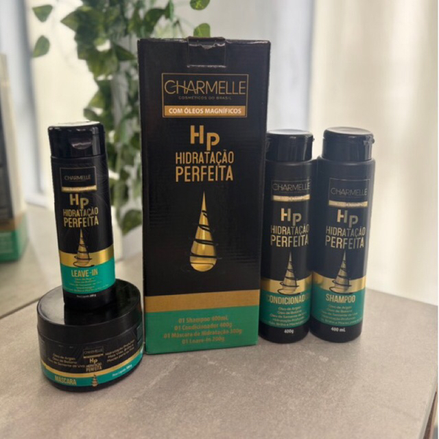 Kit Premium Hidratação Perfeita Charmelle - 4 Itens | Shopee Brasil