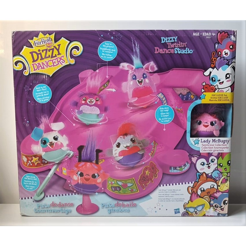 FurReal Friends Dizzy Dancers - Dizzy Twirlin Dance Studio - Hasbro | Shopee Brasil
