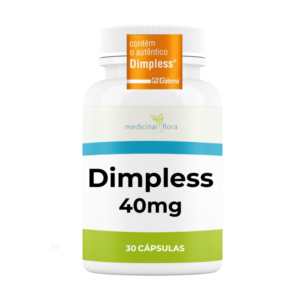 Dimpless 40mg 30 Cápsulas Com Selo de Autenticidade | Shopee Brasil