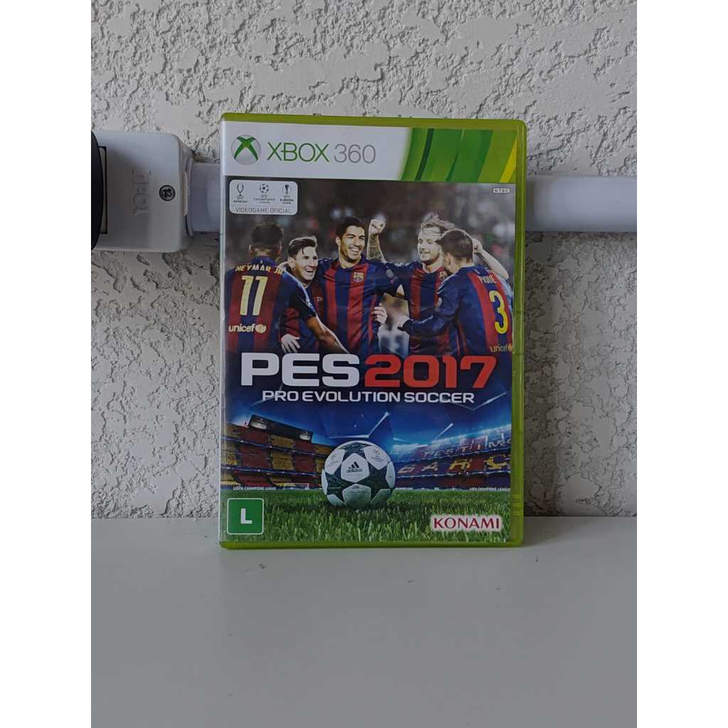 Pro Evolution Soccer 2017 (PES 2017) – Xbox 360 (Original) | Shopee Brasil