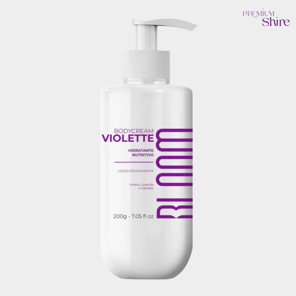 Creme Hidratante Violette Bloom Bronzeado 200g | Shopee Brasil