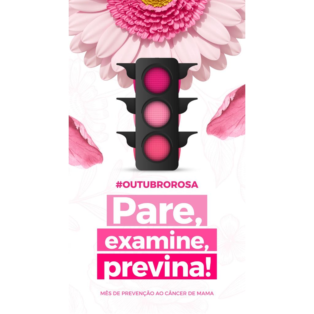 💖 Banner Outubro Rosa | Campanha de Prevenção ao Câncer de Mama 💖 ...