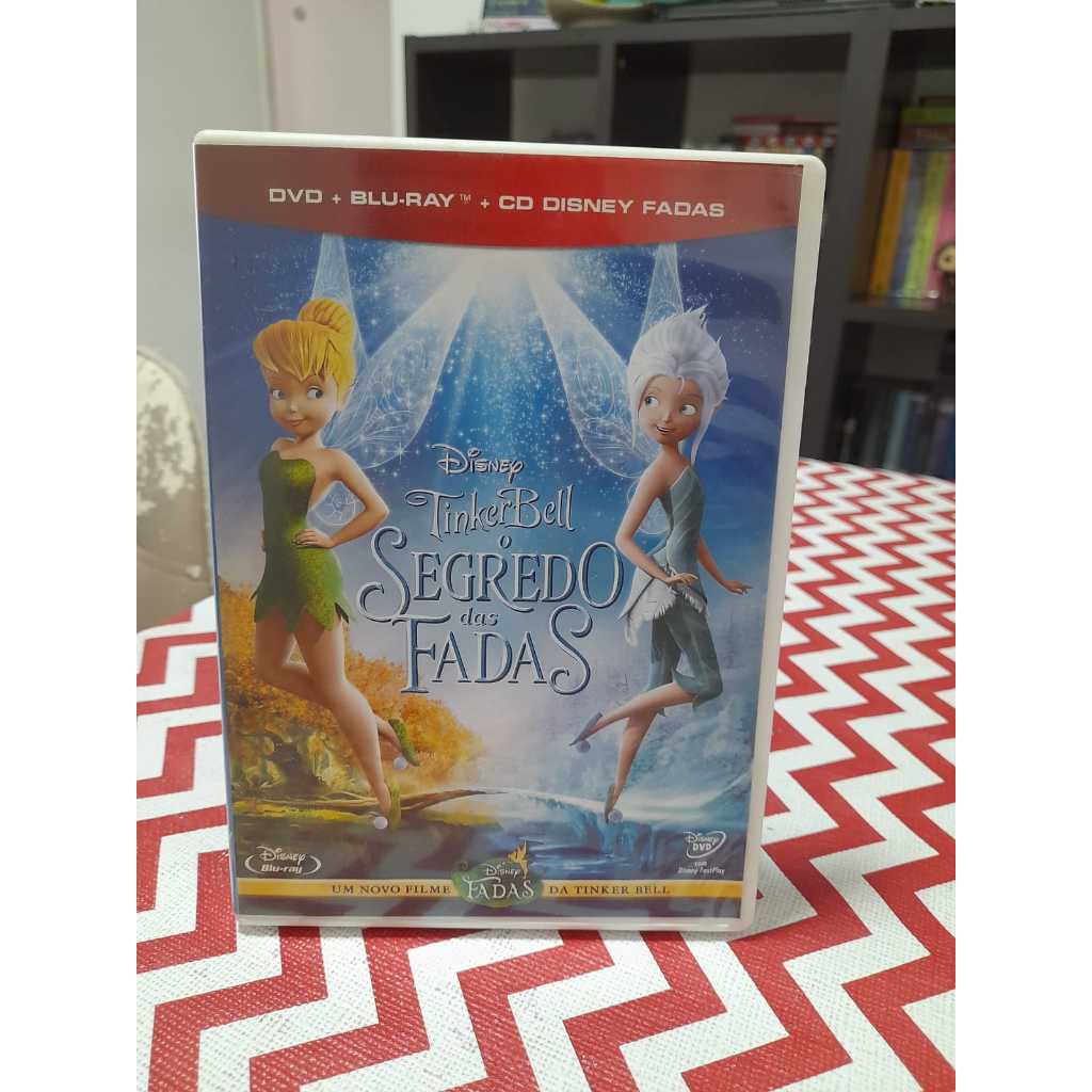 DVD + Blu-ray + CD Tinkel bell | Shopee Brasil