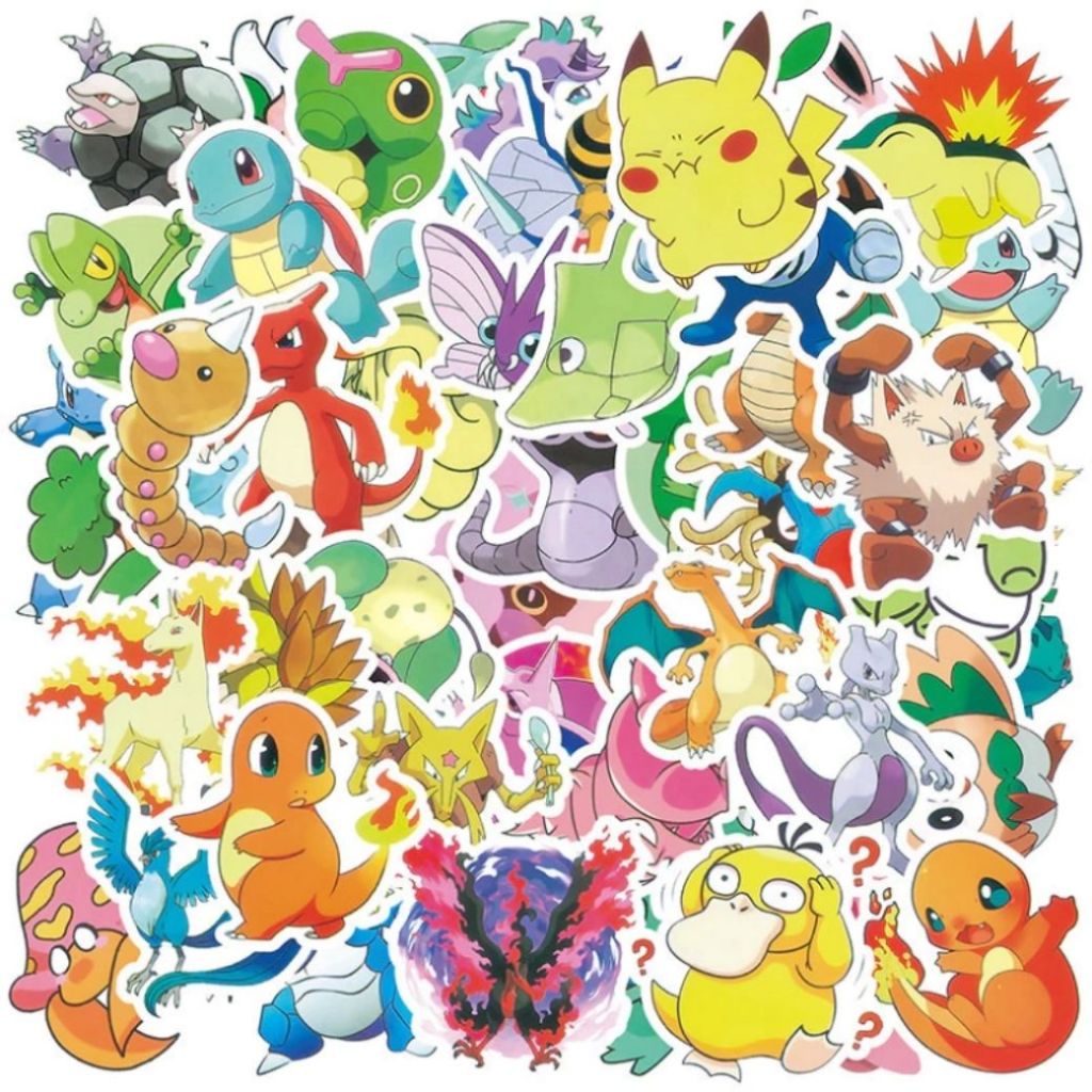 Stickers Adesivos Pokémon | Shopee Brasil