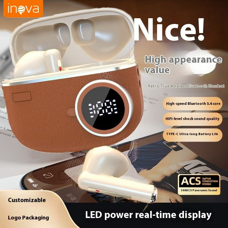 Inova Fone de Ouvido TWS Bluetooth sem fio com Tela de LED – FON-12968 ...
