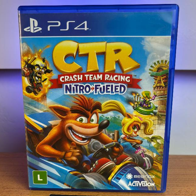 Jogo CTR Crash Team Racing Nitro Fueled Multiplayer Dublado PS4 Play 4 ...