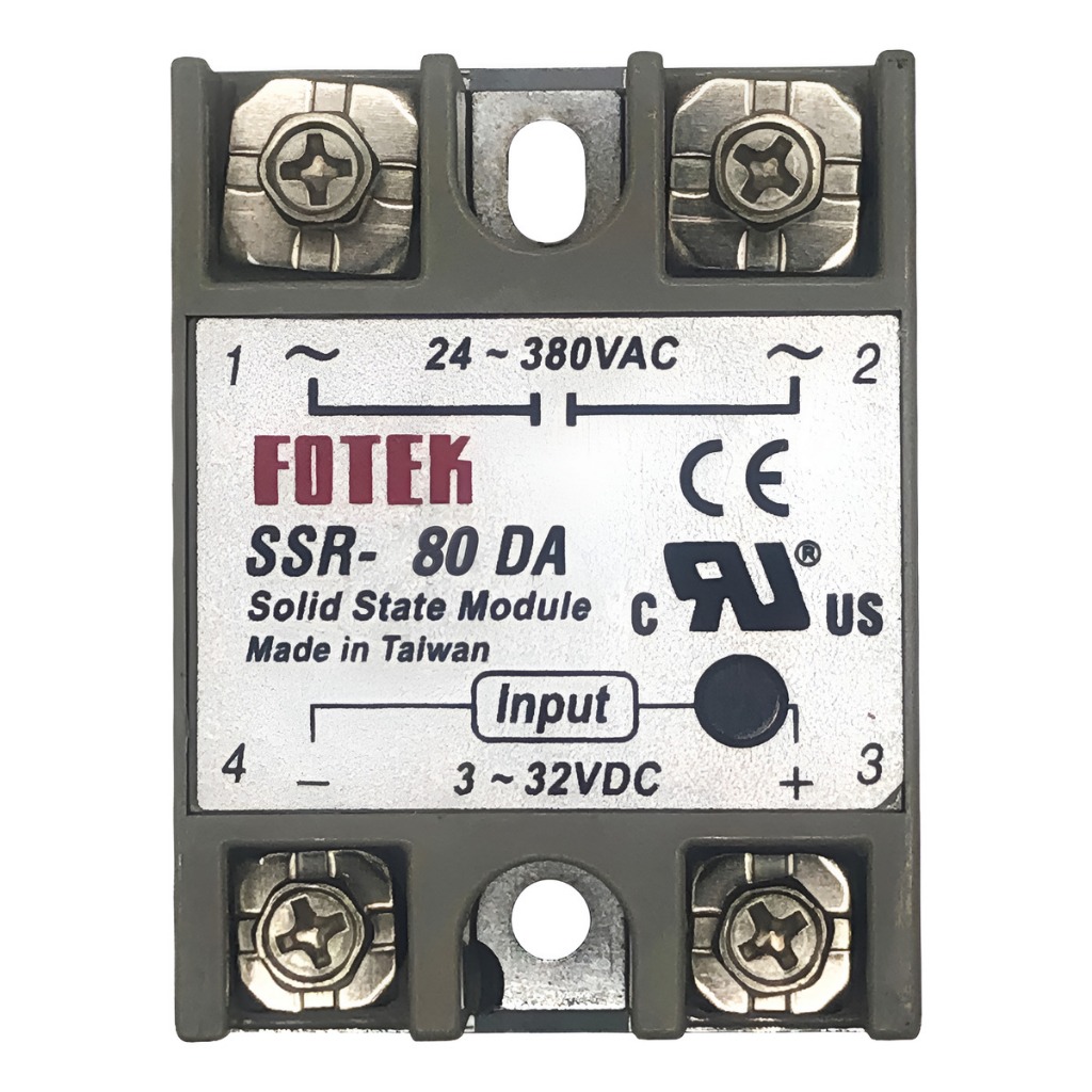 Rele Estado Solido 40a Ssr-40da 380v 3-32v - 2x Unidades | Shopee Brasil