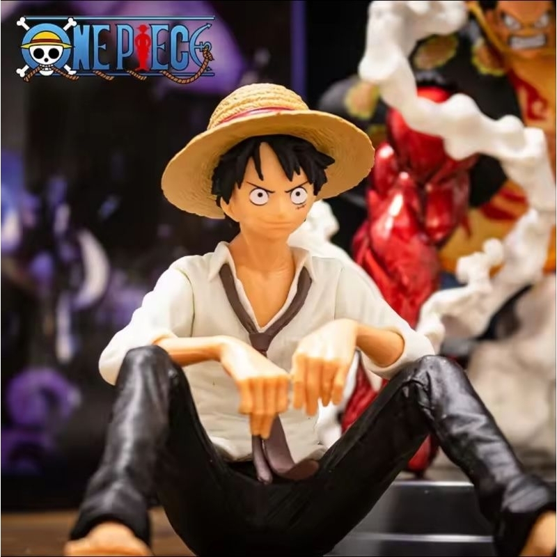 Anime One Piece Luffy 12cm, Action figures - Miniaturas Colecionáveis ...