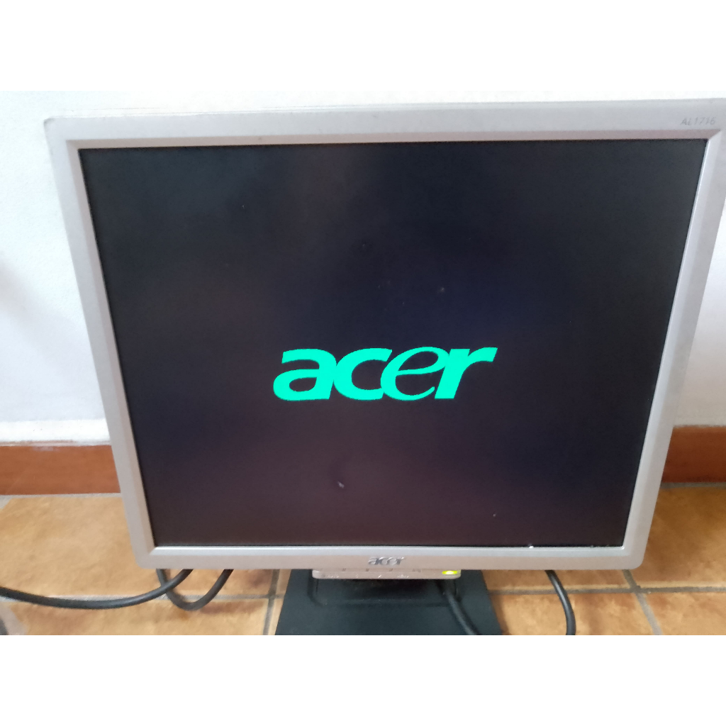 Monitor Acer 17 Funcionando Normalmente - Ler Descrição!! (Usado ...