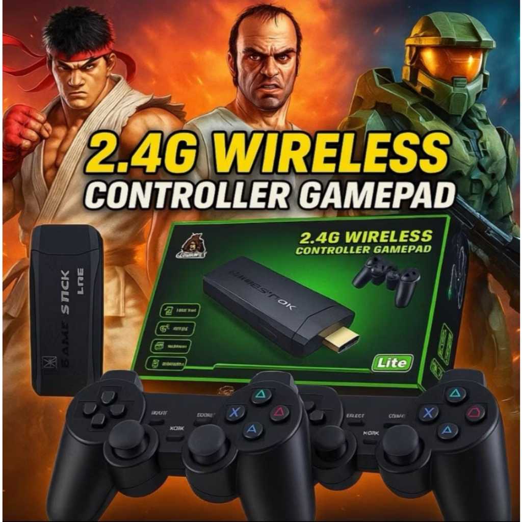 GAME STICK 4k NOVA VERSAO +140 JOGOS DE PS1 | Shopee Brasil