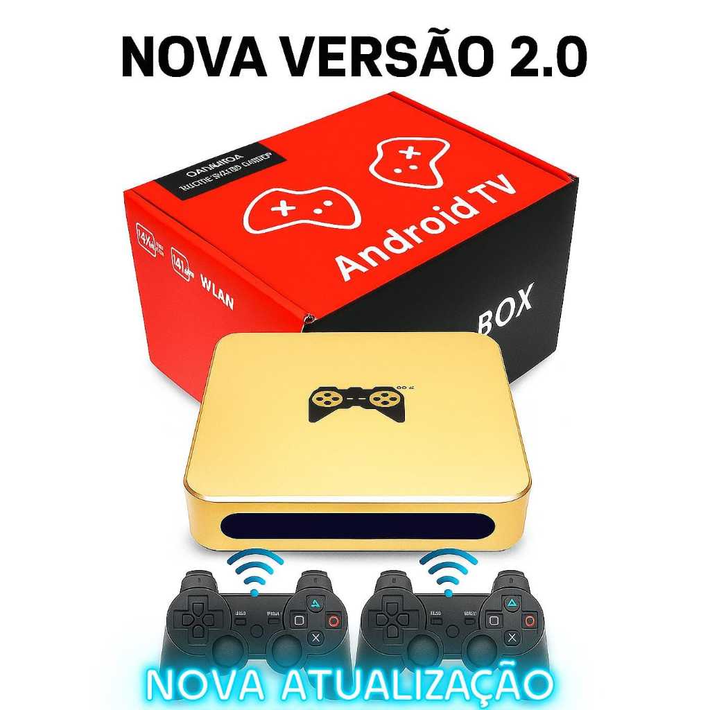 GAME BOX RETRO - NOVA VERSAO 3.0 | Shopee Brasil