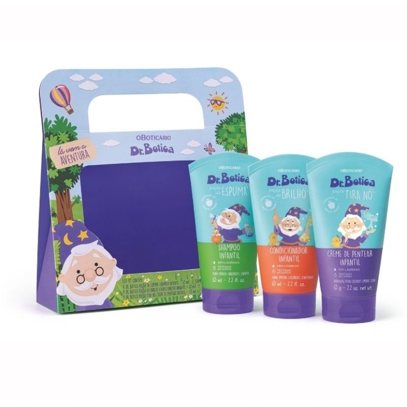 kit mini botica coragem (3itens) | Shopee Brasil