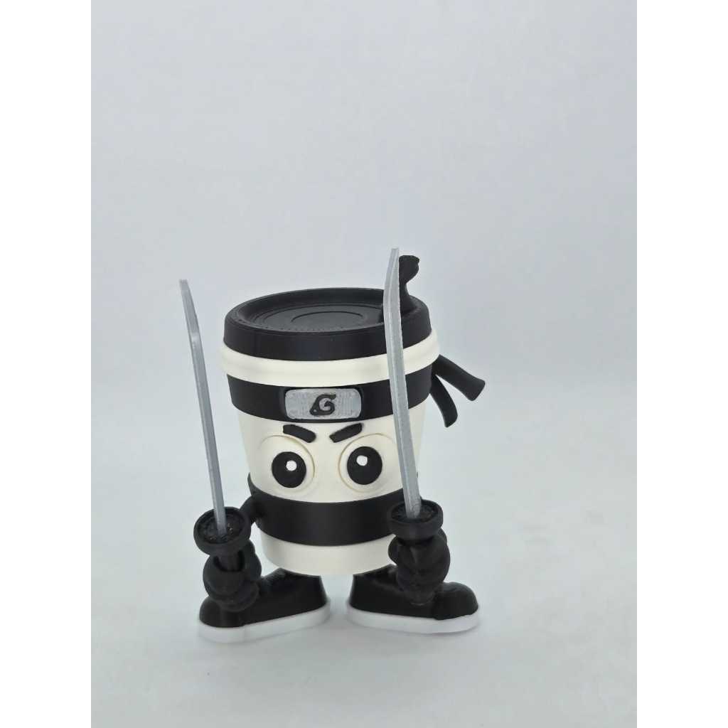 Boneco Cappuccino Assassino Articulado Brainrot Italiano em 3D | Shopee ...