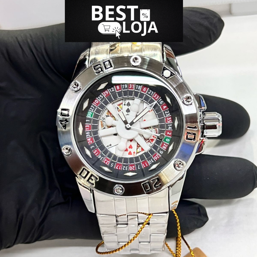 Relogio roleta verde da invicta | Shopee Brasil