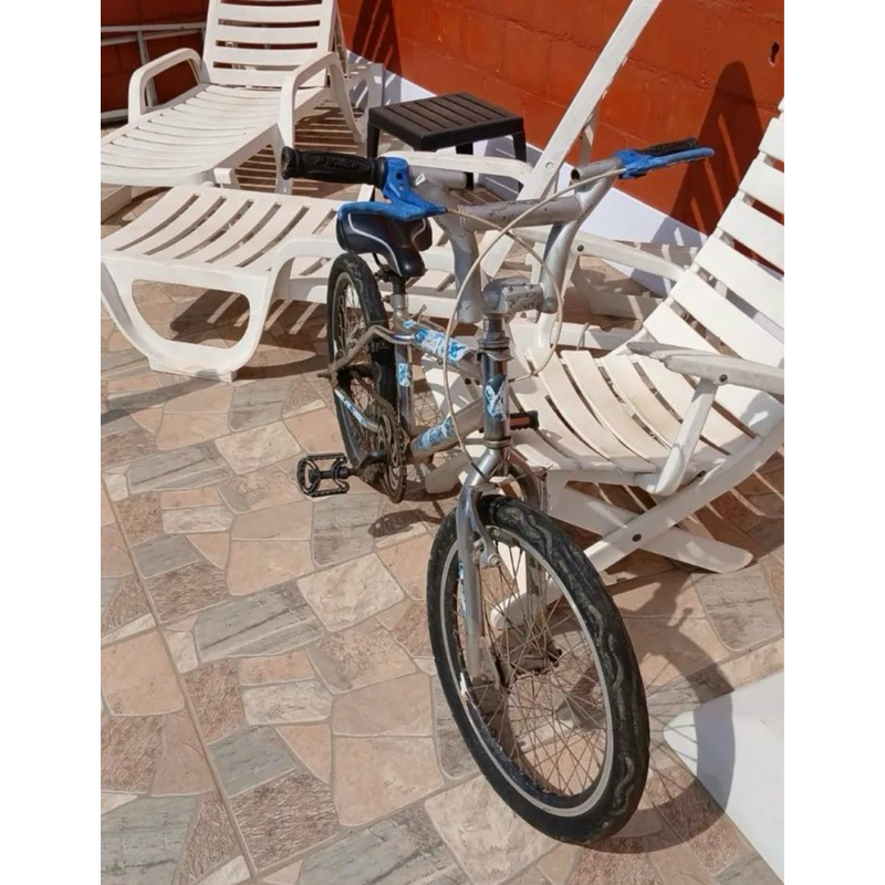 Bicicleta Cross Cromada | Shopee Brasil