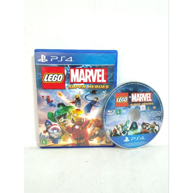 Lego Marvel Super Heroes PS4 mídia física Impecável | Shopee Brasil
