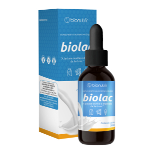 Biolac Suplemento Lactase Enzima Digestiva 30ml Gotas | Shopee Brasil
