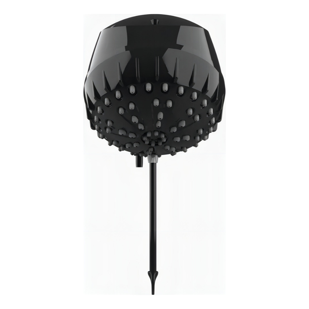 Chuveiro Ducha Top Banho Black Piano Sintex Cor Preto Potência 7000 W ...