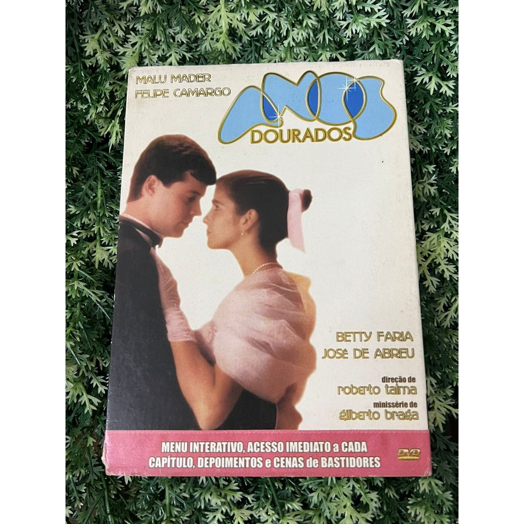 DVD Usado – Anos Dourados – Malu Mader – Novela Completa | Shopee Brasil