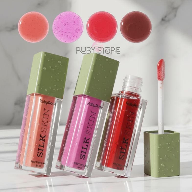 Ruby Rose - Lip Oil Nectar Silk Skin L6504 | Shopee Brasil