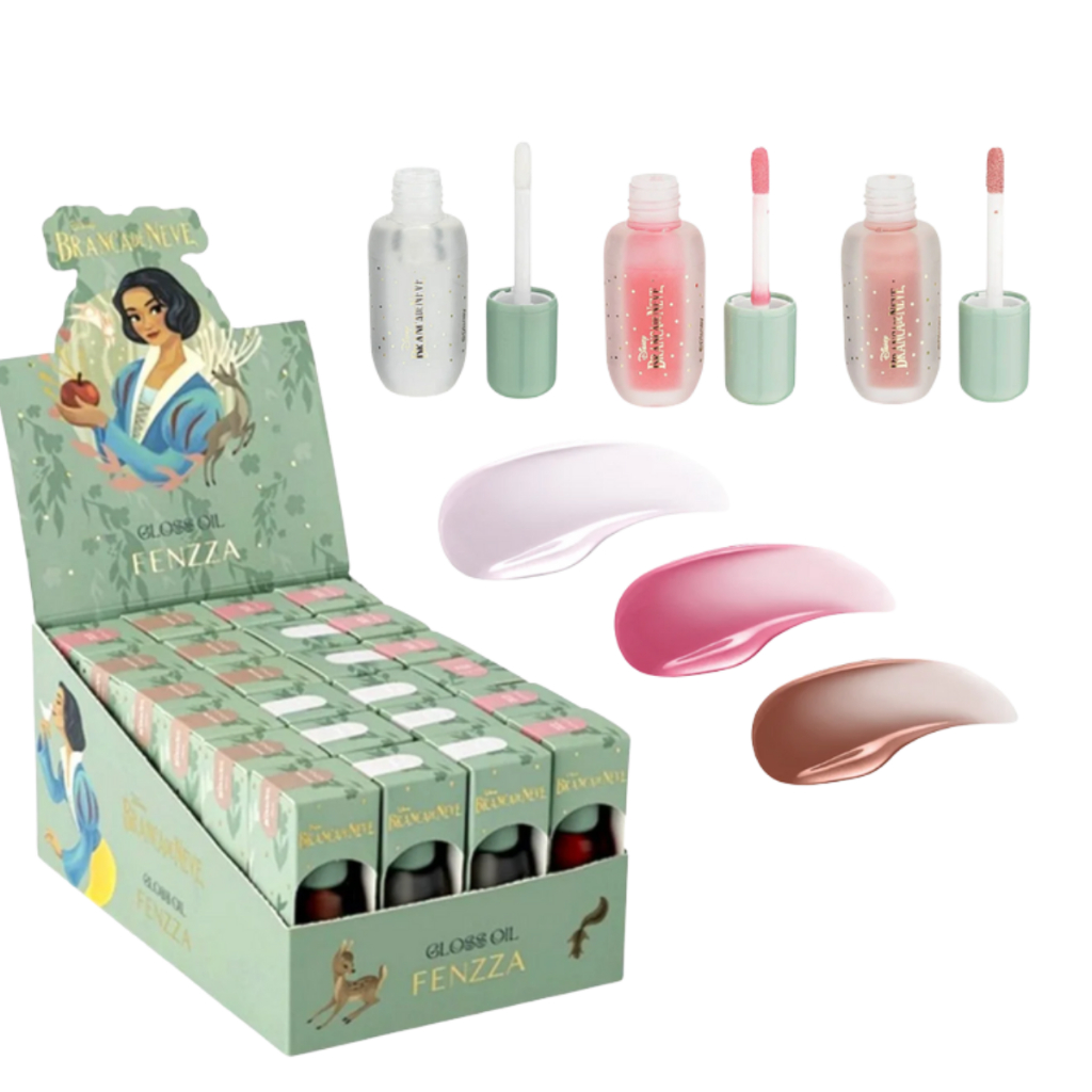 Gloss Oil Fenzza Branca De Neve Brilho E Hidratação Labial - Edição ...