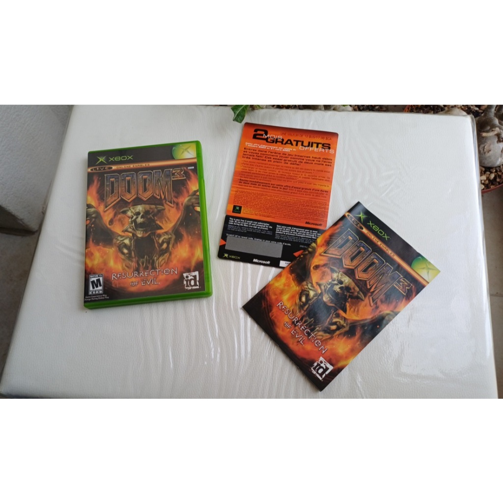 Jogo Game Doom 3 Resurrection Of Evil Xbox / 360 Impecável | Shopee Brasil
