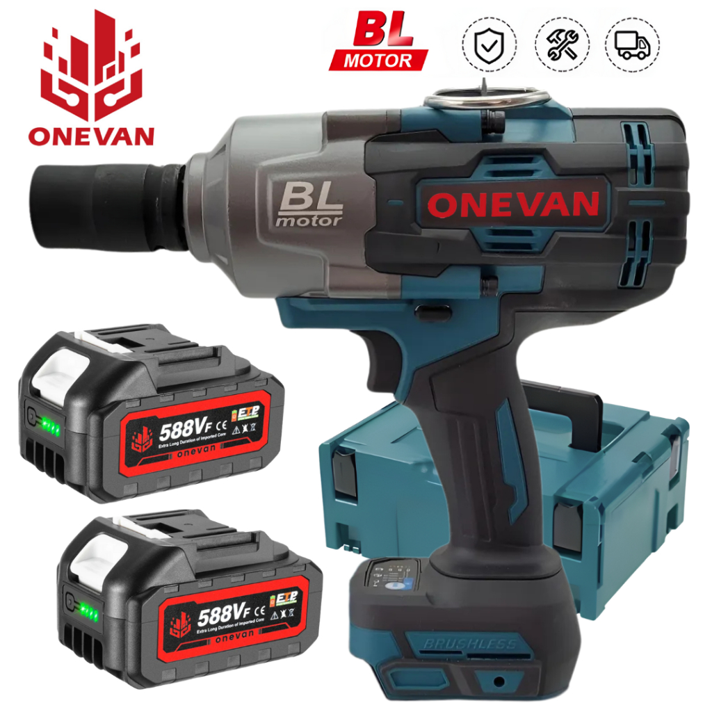 Chave De Impacto 3/4 Onevan 3100nm Potente | Shopee Brasil