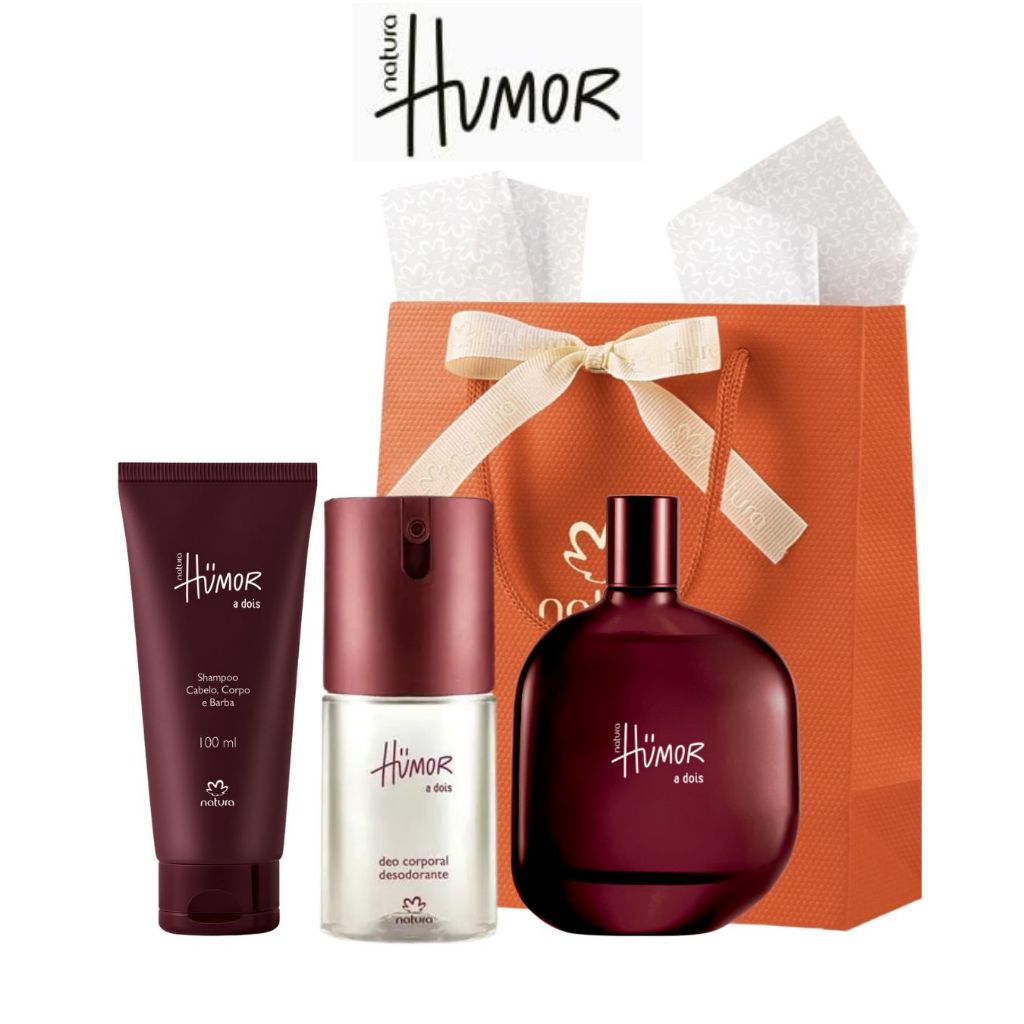 Kit Presente Natura Humor a Dois Masculino (GARANTIA DE ORIGINALIDADE ...
