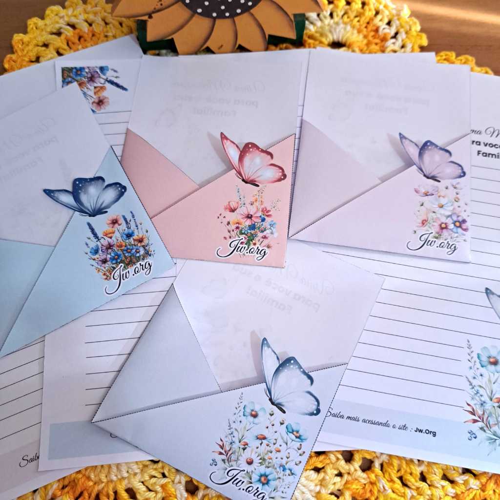 Envelope e Carta para testemunho - JW | Shopee Brasil