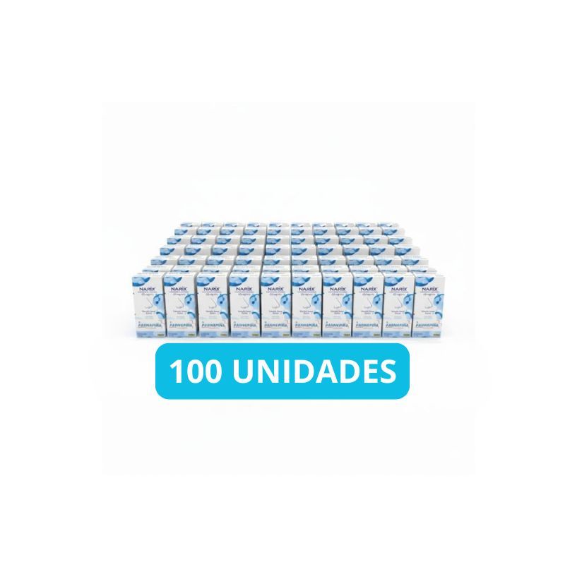 KIT C/ 100 UNIDADES DESCONGESTIONANTE NASAL 30mL NARIX - CIMED | Shopee ...