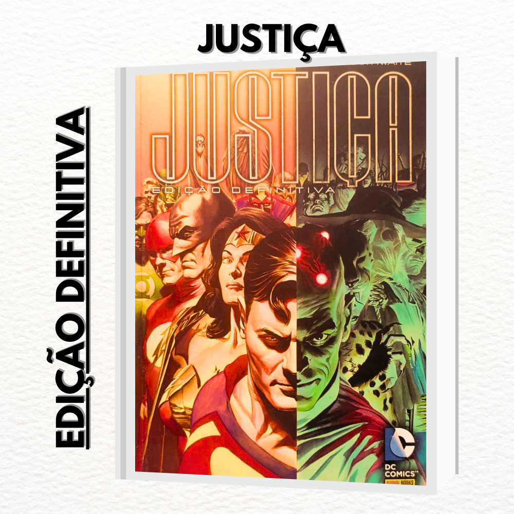 Justiça - Edição Definitiva - Gibi Alex Ross | Shopee Brasil