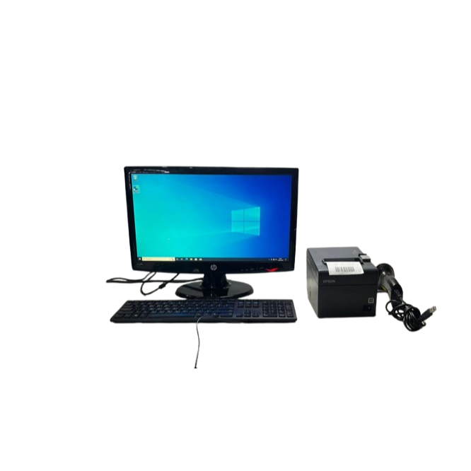 Kit Computador PVD Delivery Comércios Impressora Cupom Monitor Teclado ...