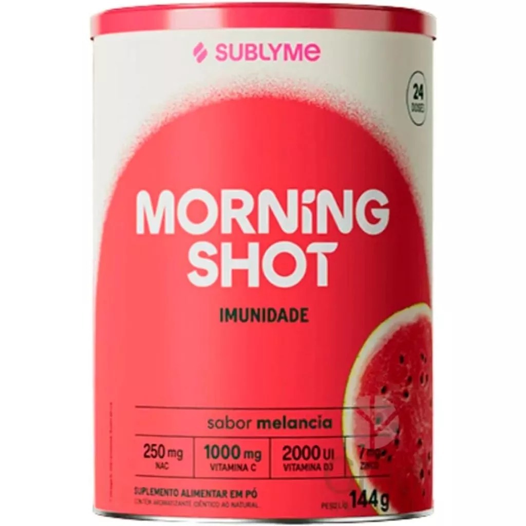 Morning Shot 2.0 Imunidade 144g - Sublyme Varios sabores | Shopee Brasil
